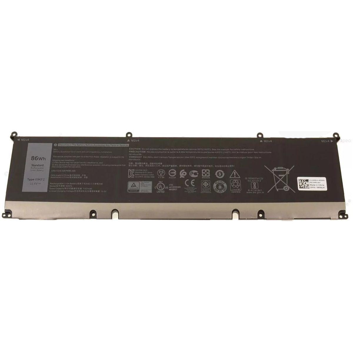 69KF2 New Genuine Dell G16 7620 7630 Battery 86WH – LaptopBatteries.ca