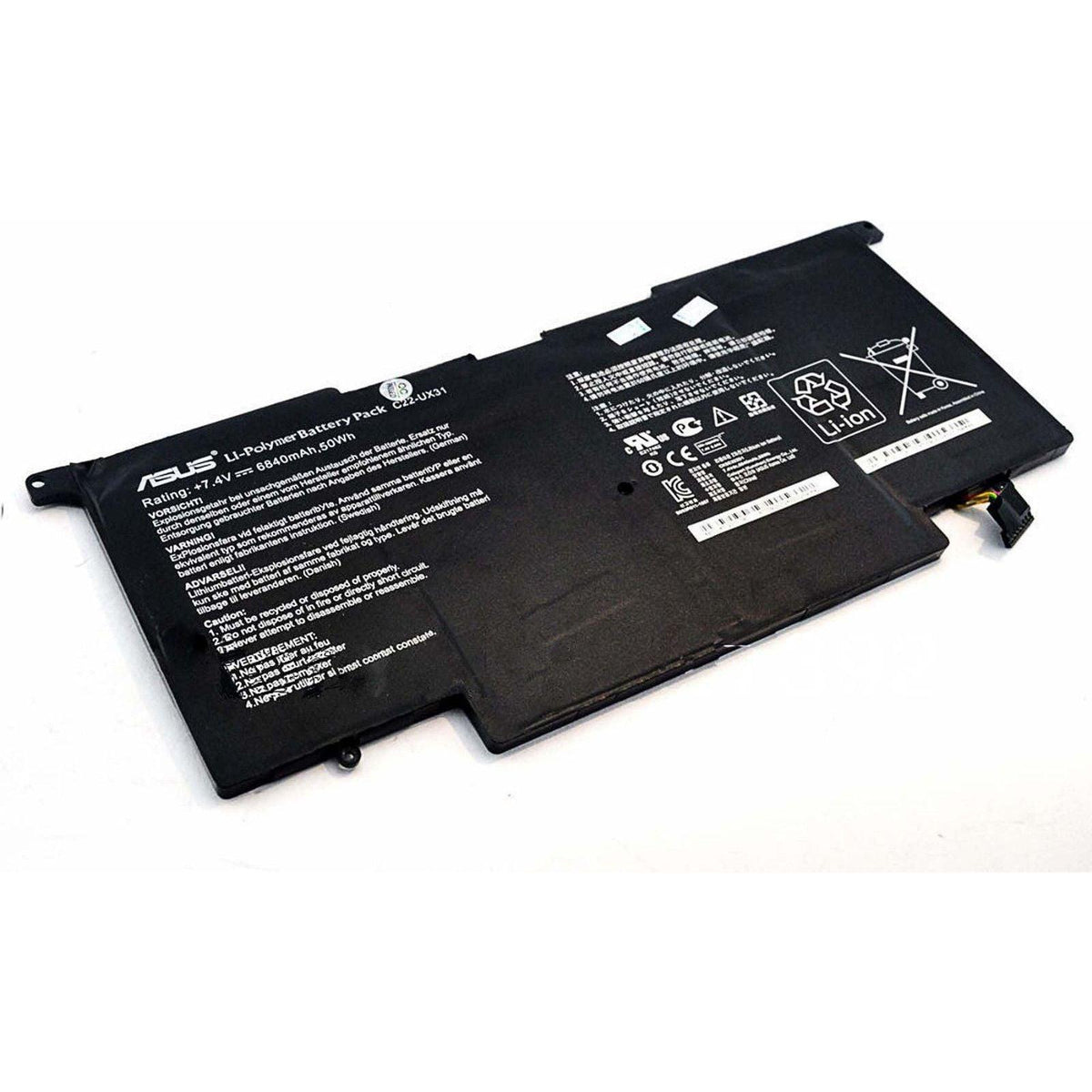 C22-UX31 New Asus ZenBook C23-UX3 10B200-00020000 0B200-00020100 ...