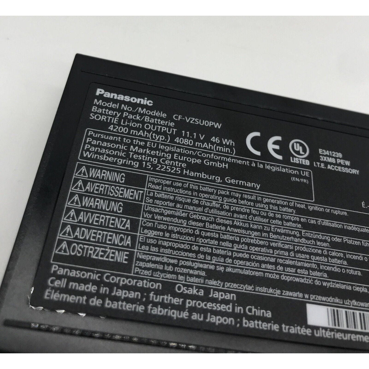 New Genuine Panasonic Toughbook CF-54 Battery 46WH | LaptopBatteries.ca