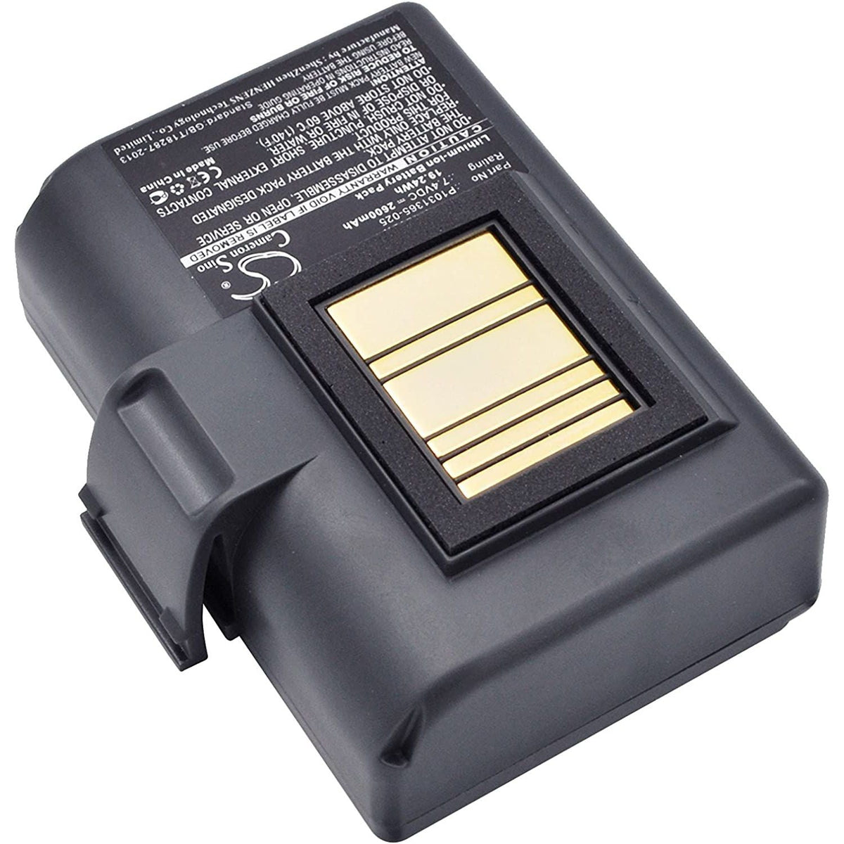 P1051378 New Zebra Printer P1031365-021 Replacement Battery ...